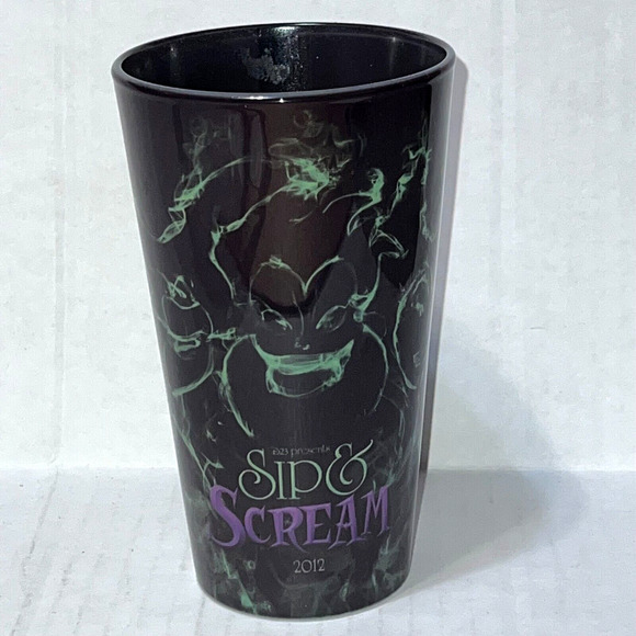 Disney | Dining | Disney Villains Sip Scream Ceramic Glass Ursula ...